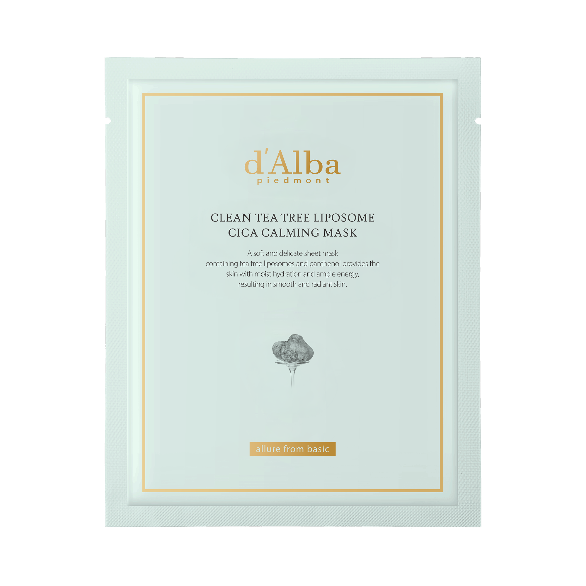 D'ALBA Clean Tea Tree Liposome Cica Calming Mask Маска для лица 25 мл