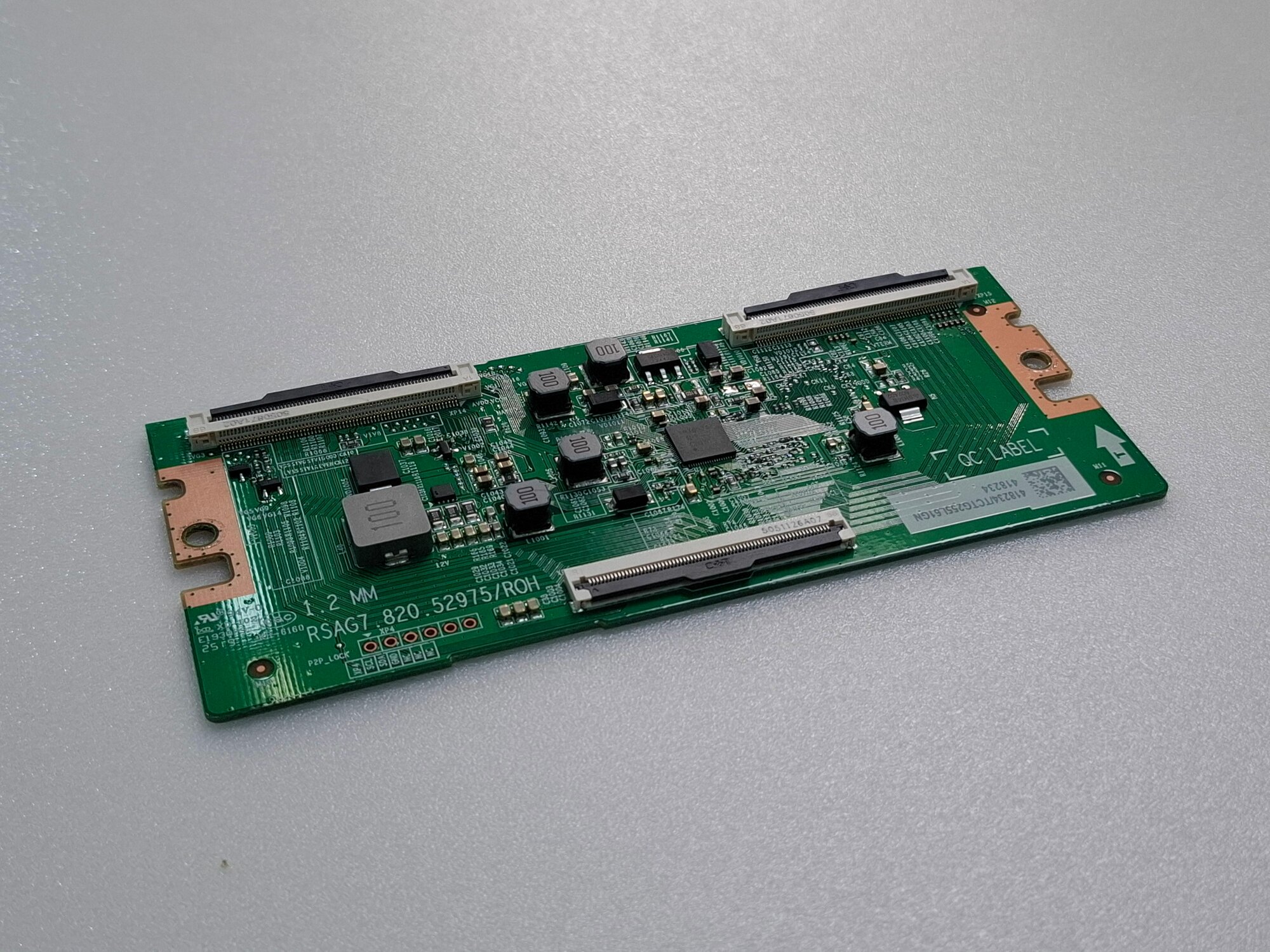Плата T-Con (RSAG7.820.52975/ROH), для телевизора Toshiba 75Z670RE P: HV750QUB-E95