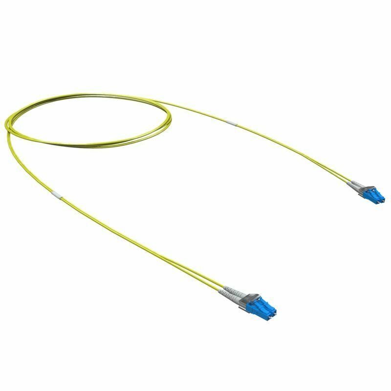 Шнур оптический коммутационный Duplex LC-UPC/LC-UPC 9/125 OS2 10м DKC RNPC9DLULU10