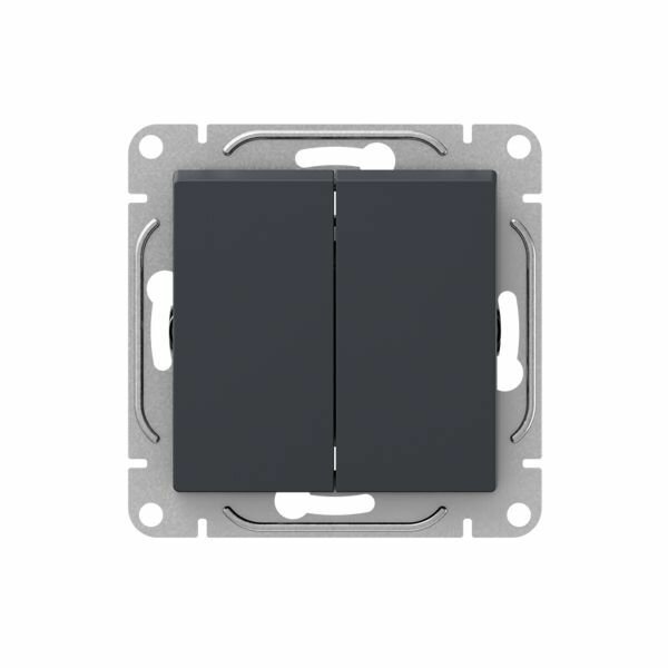 Выключатель для жалюзи СП Эпика механизм графит EKF UP1-SWG-25