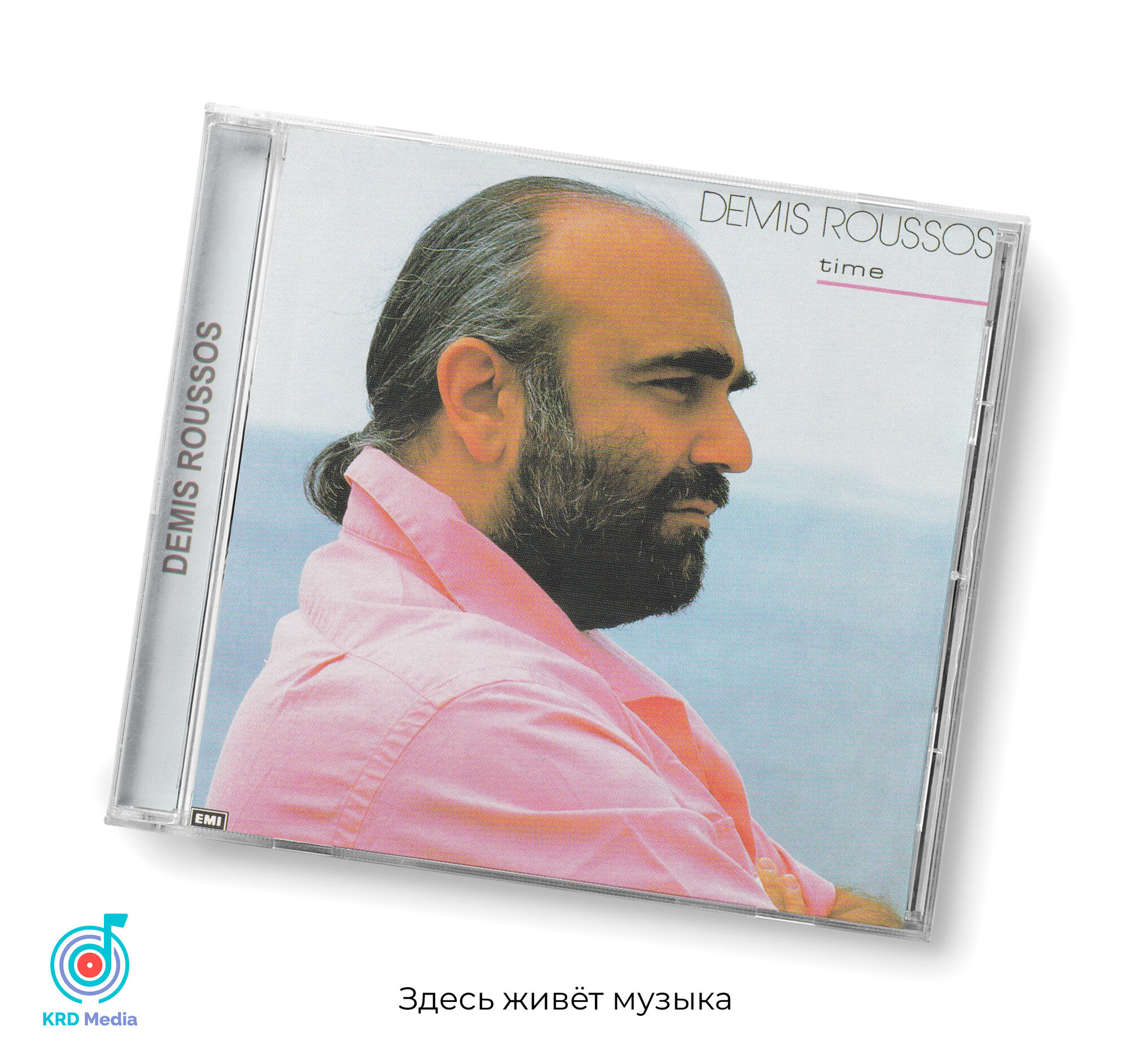 Demis Roussos - Time, 1988, 4-page, CD-Аудио