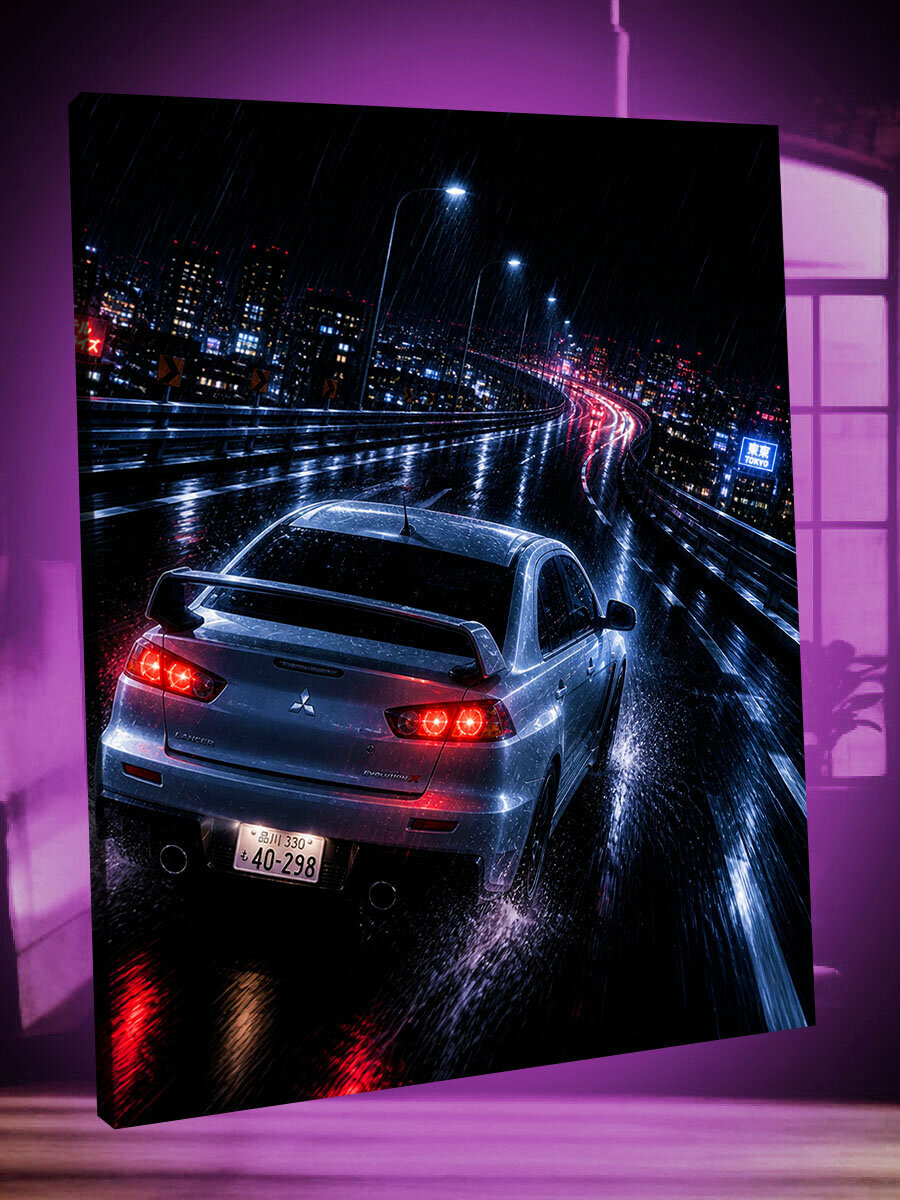 Интерьерная картина Mitsubishi Lancer Evolution X