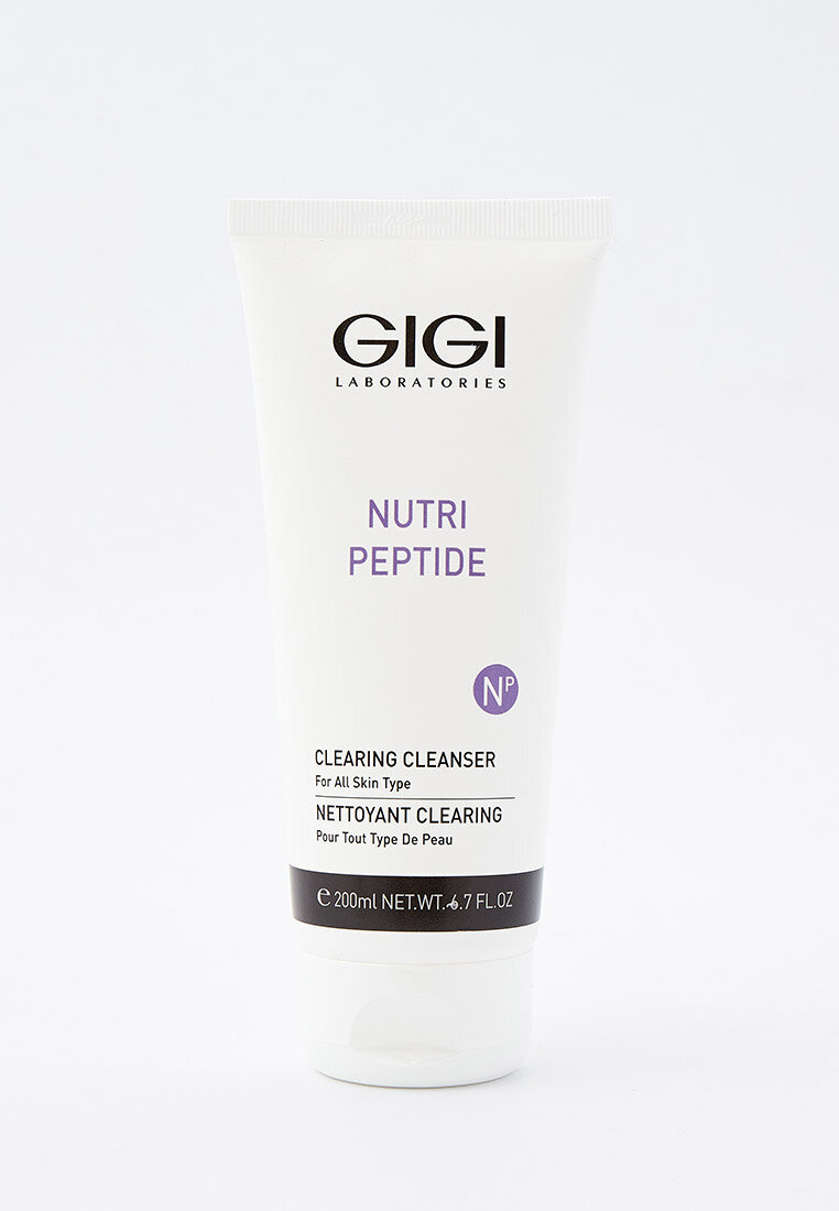 GIGI / Nutri Peptide Clearing Cleanser / Пептидный Очищающий гель, 200мл