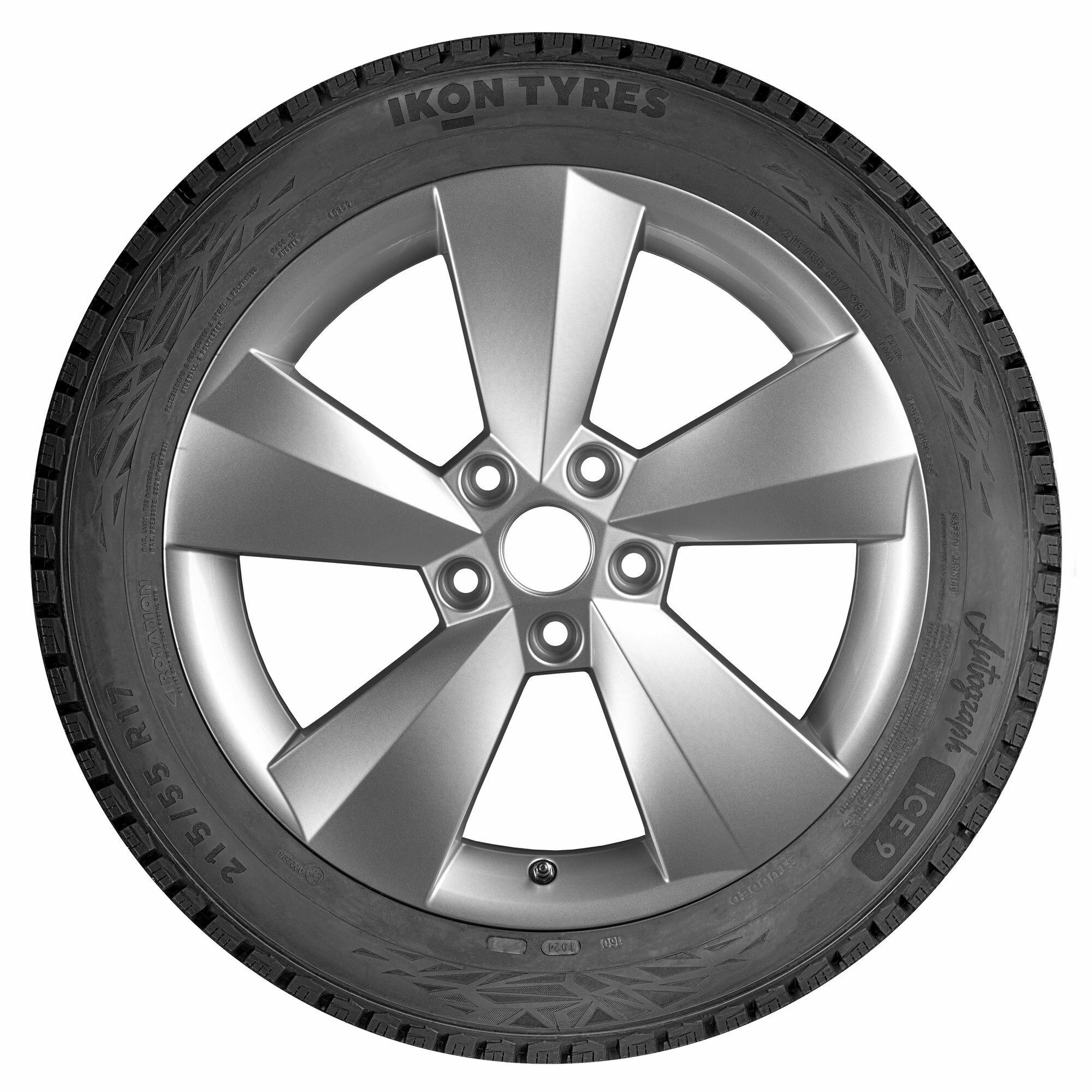 Автошина R15 185/60 Ikon Autograph Ice 9 88T XL шип TS72198