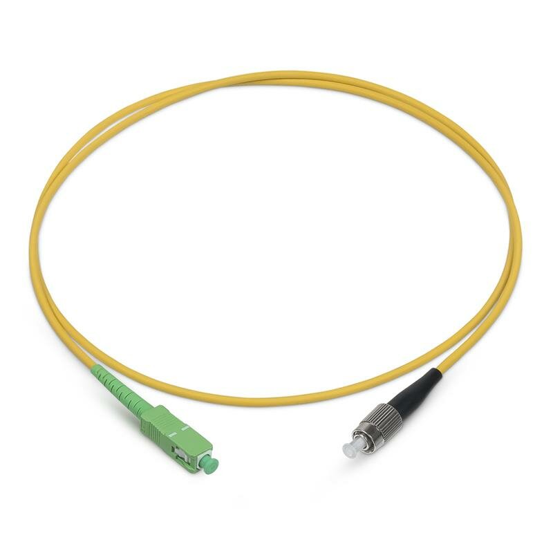 Шнур оптический FOP(s)-9-SC/APC-FC/UPC-1m simplex SC/APC-FC/UPC 9/125 sm 1м LSZH Cabeus 8111c