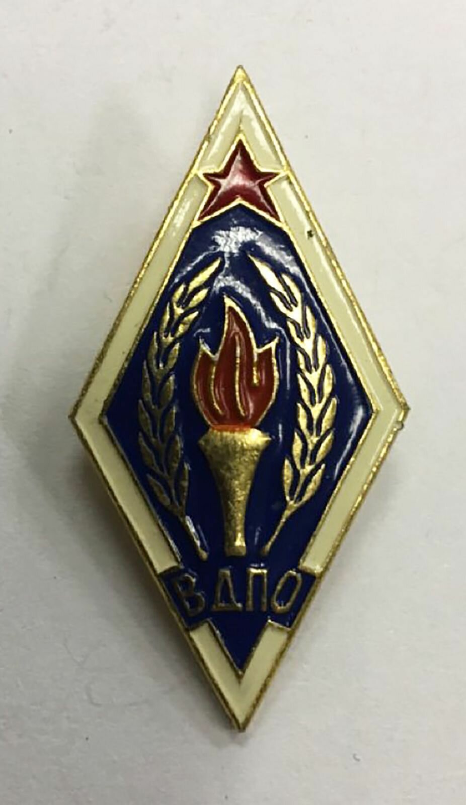 Значок СССР "вдпо" На булавке