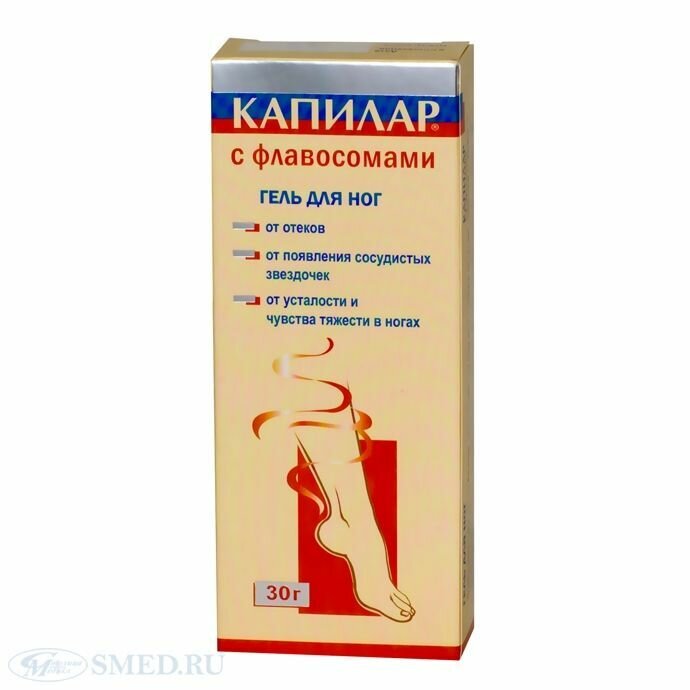 Капилар гель для ног, 30г