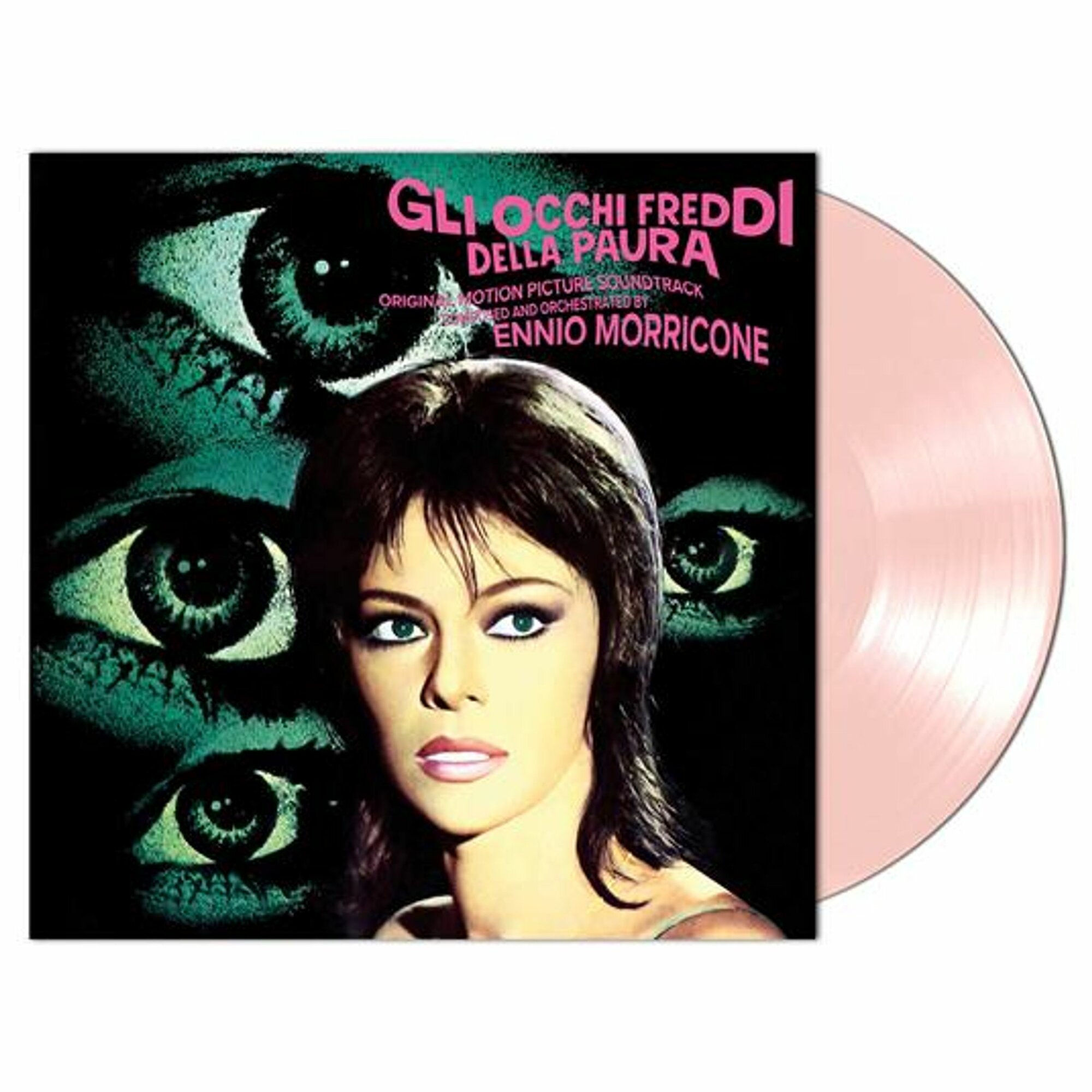 Виниловая пластинка Ennio Morricone - Gli Occhi Freddi Della Paura (Limited Edition) (Clear Pink Vinyl) (O.S.T) (LP) (1 LP)