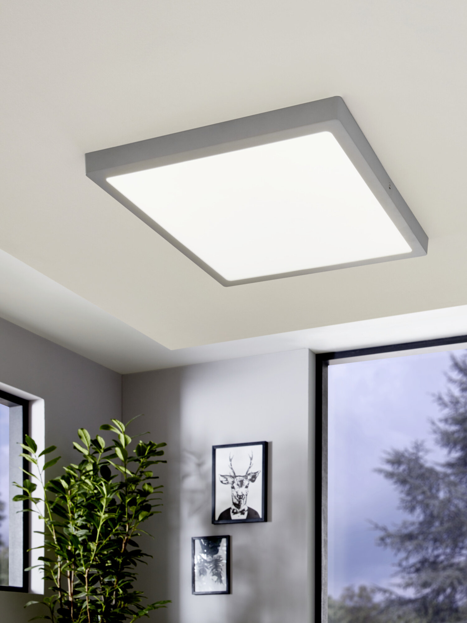 Светильник EGLO FUEVA1 97269, LED, накладной, 25Вт(LED), 2500lm, 40х40