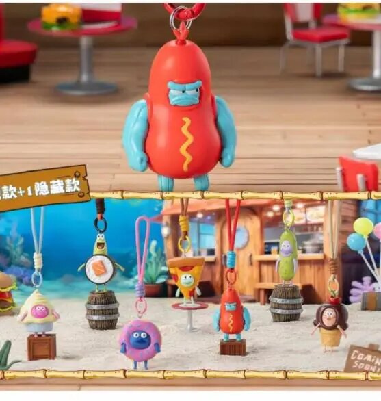 Фигурки-сюрпризы PLZDOT Passerby Fish Food Party random 2pc
