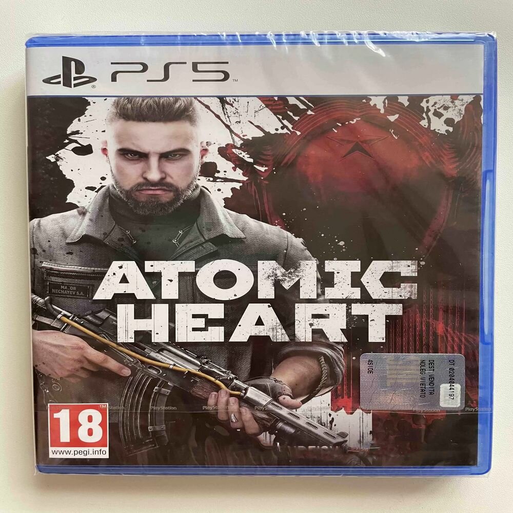 Видеоигра Atomic Heart PS5 Новый диск. Русская версия.