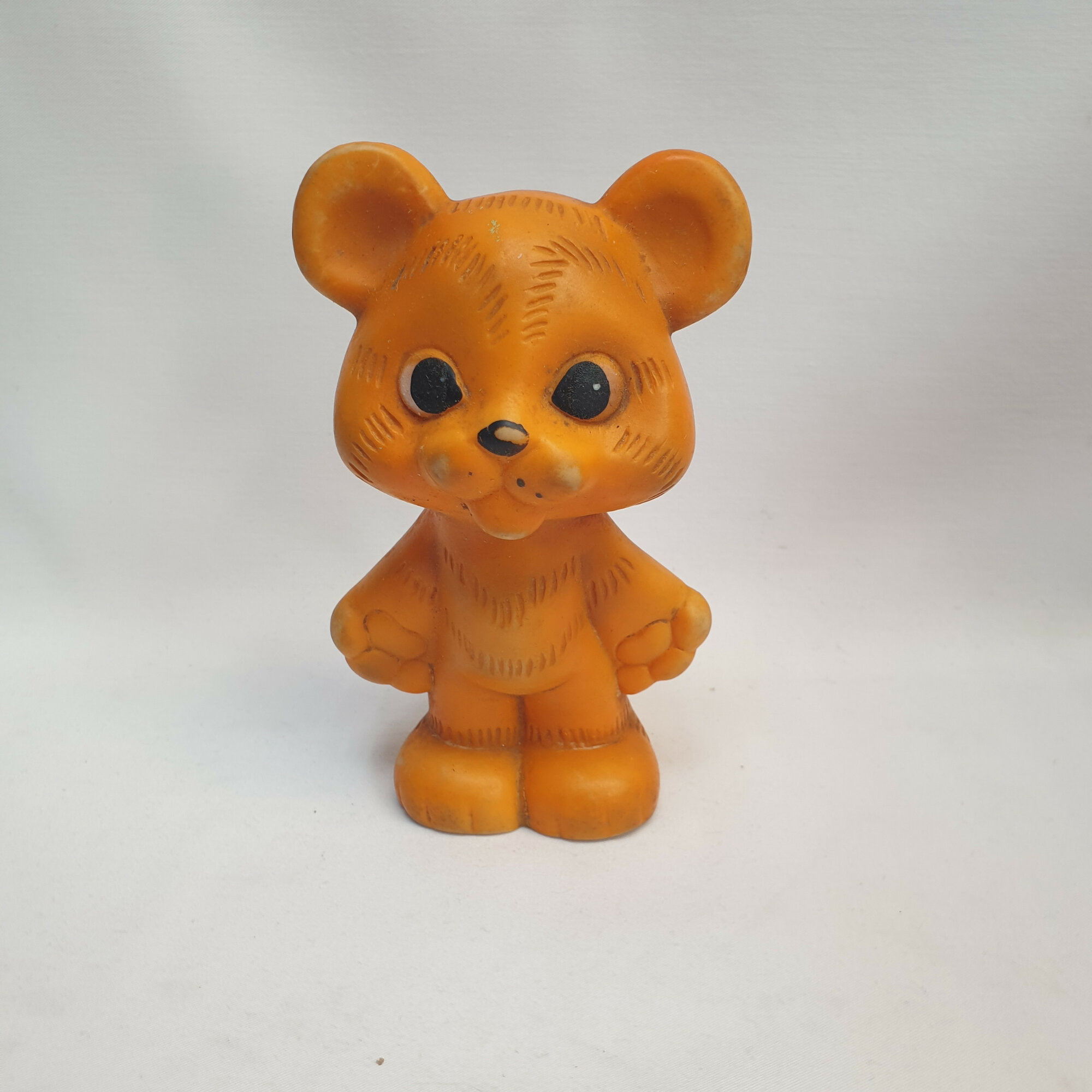 Винтажная игрушка СССР. Резиновая фигурка мышонок, коллекционная детская игрушка советская