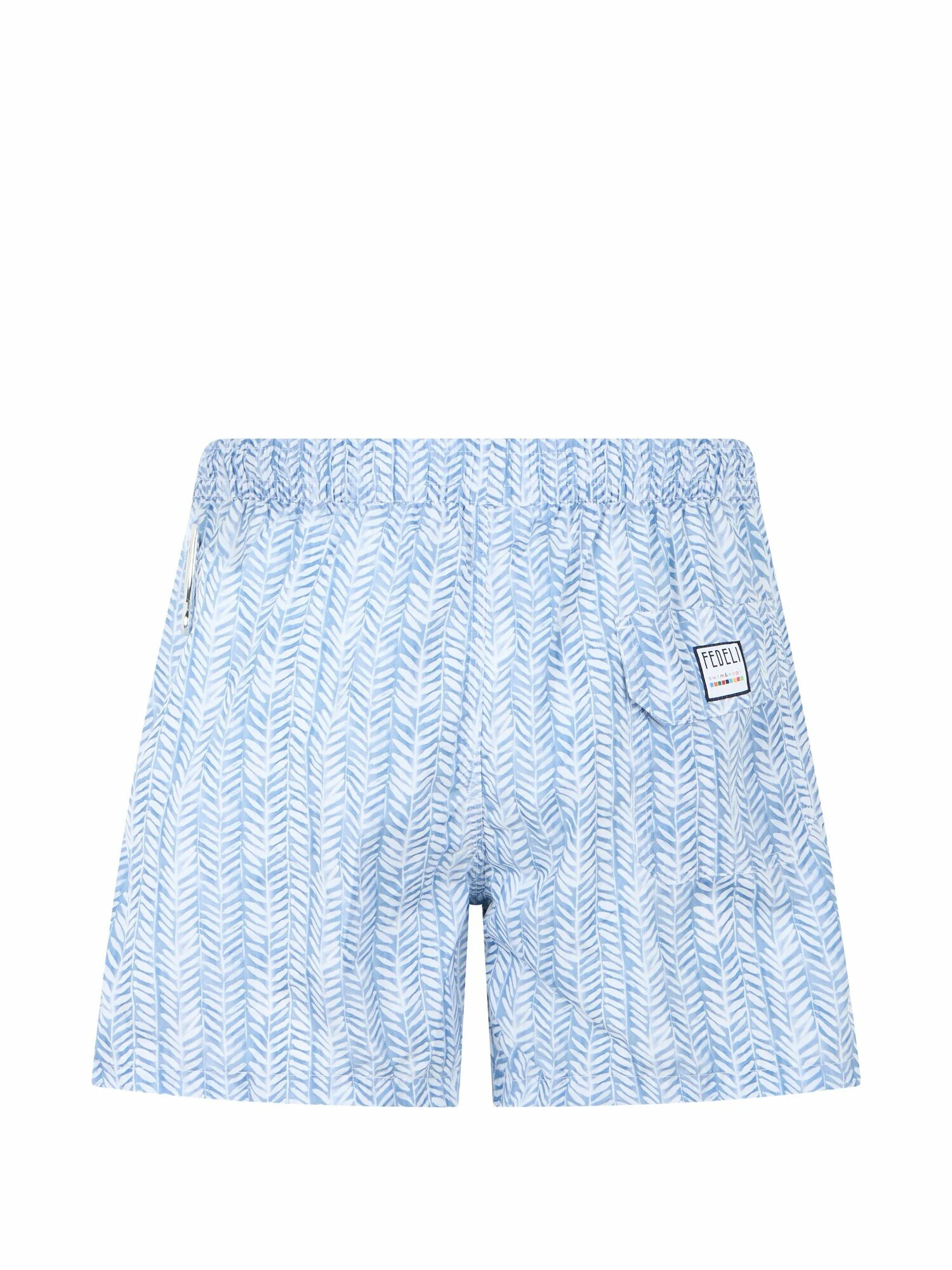 Шорты для плавания FEDELI Patterned drawstring swim shorts, размер 3XL, blue — фото 1
