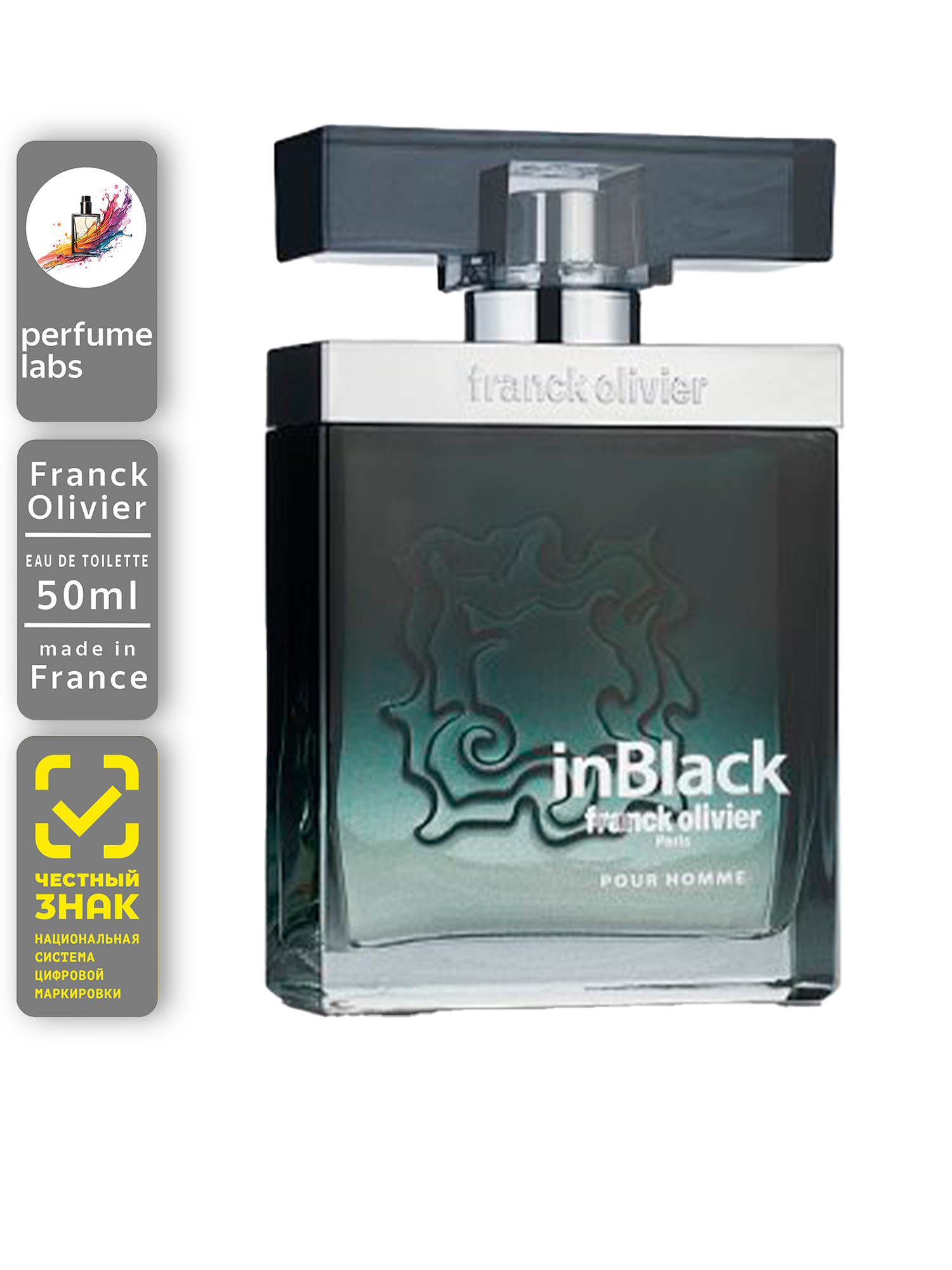 Franck Olivier туалетная вода In Black pour Homme edt 50ml