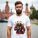 Футболка спортивная, размер 56, белый