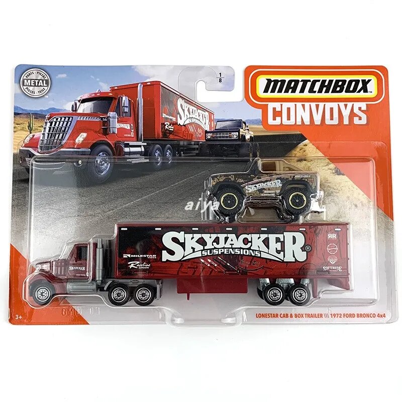 Matchbox Городской герой FedEx 1:64 Wanguo brand tractor