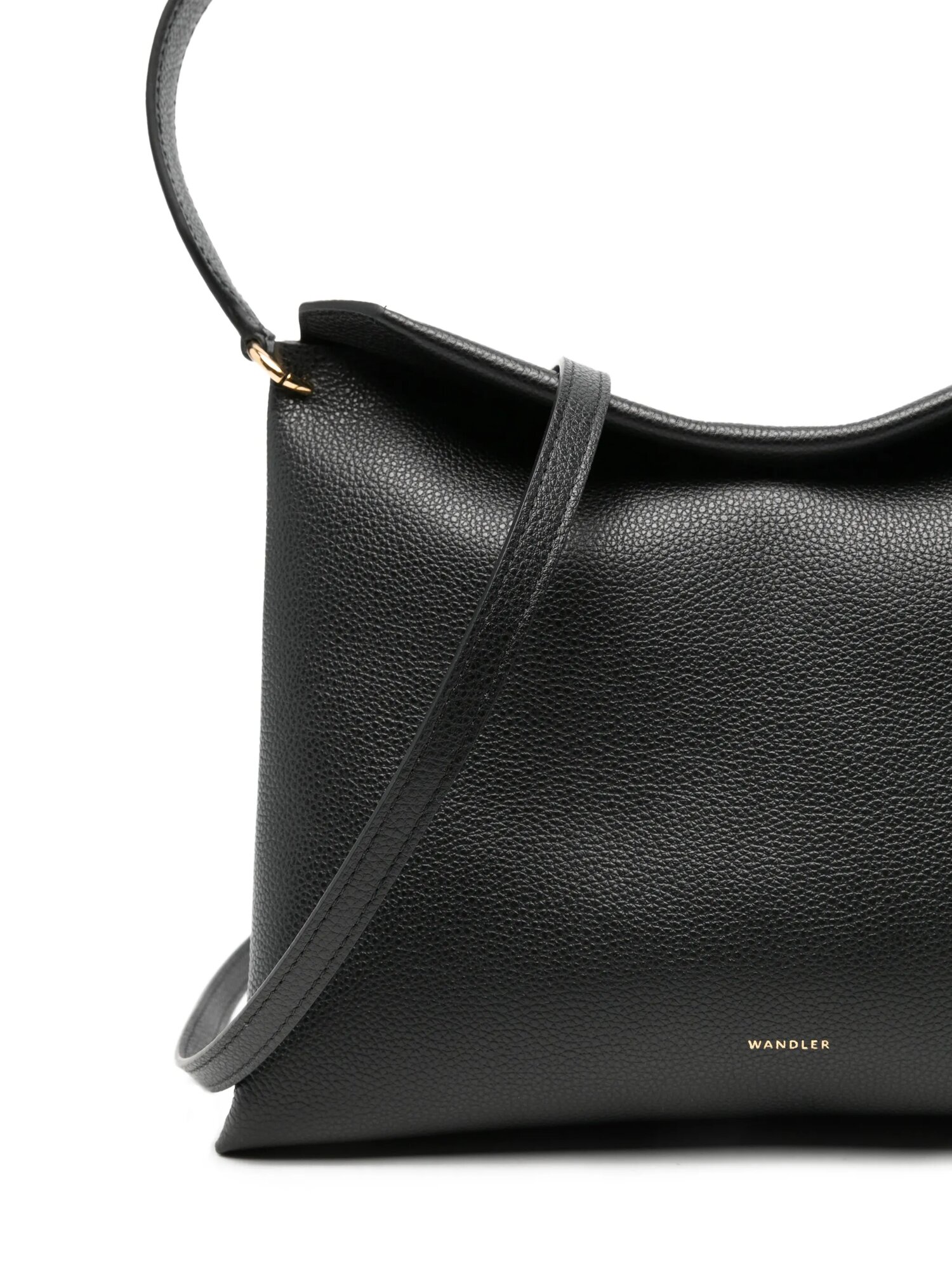 Сумка Wandler Grained-leather tote bag, черный — фото 1