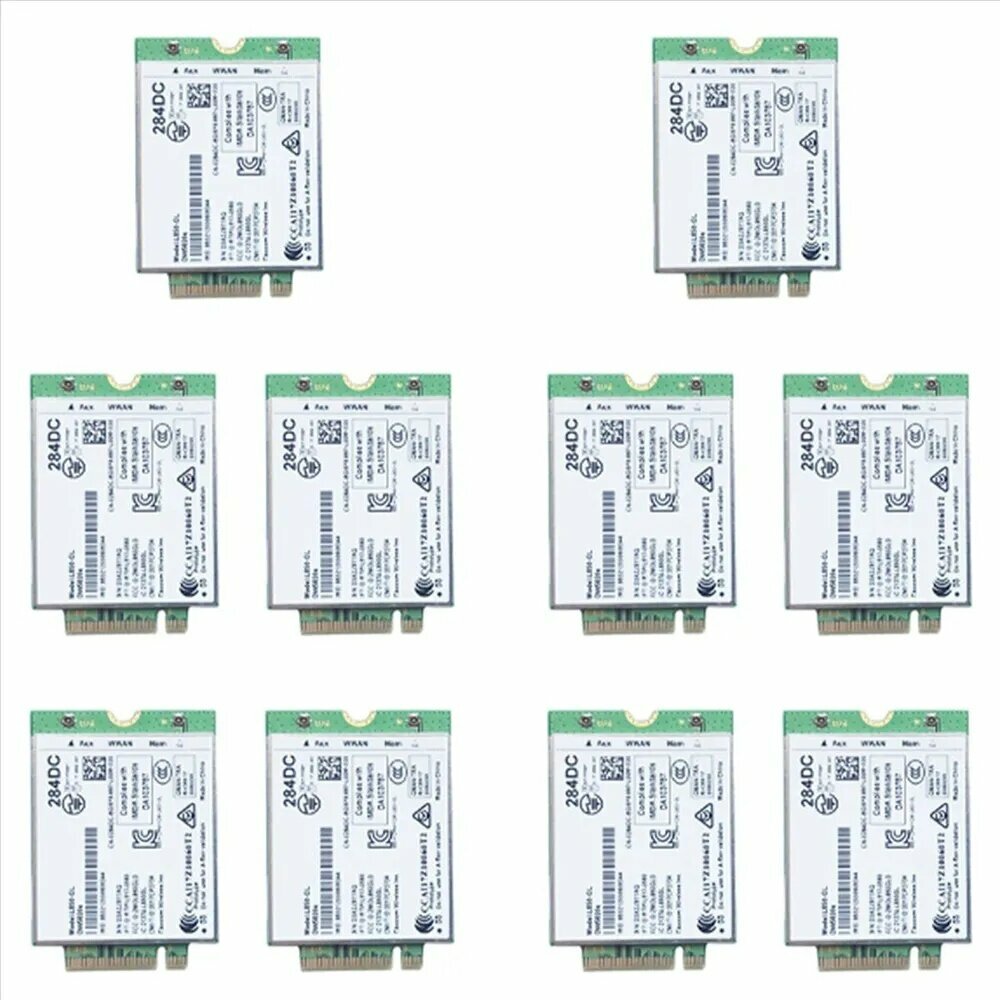 10X DW5820E L850-модуль карты LTE 4G 0284DC 284DC для ноутбука 3500 5400