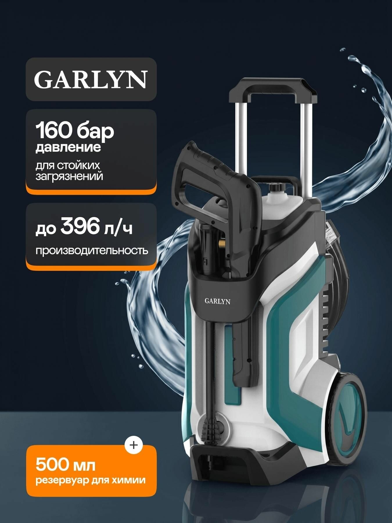 Мойка высокого давления GARLYN CW-2000