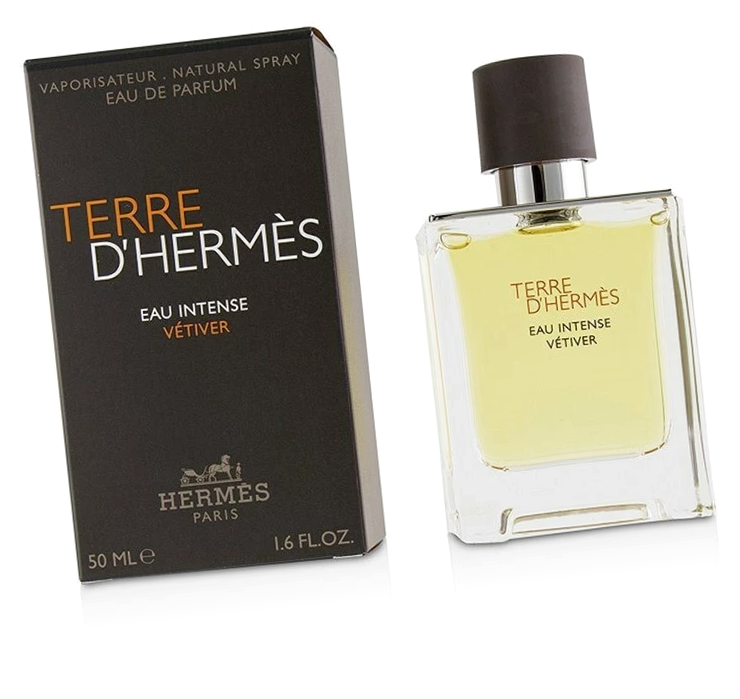 Парфюмерная вода Hermes Terre D Hermes Vetiver 50 мл мужская - Эрмес Терра Де Эрмес О Интенс