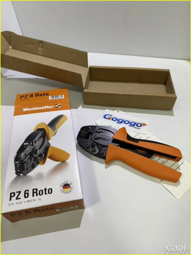 Weidmuller PZ 6 ROTO 9014350000 Инструмент для обжима, Инструмент для обжима наконечников