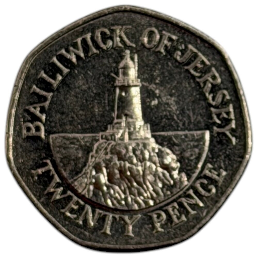 Джерси 20 пенсов 1998 г.