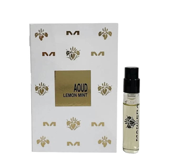 Духи Мансера Уд Лимон Мята 2 мл пробник для мужчин и женщин - Mancera Aoud Lemon Mint