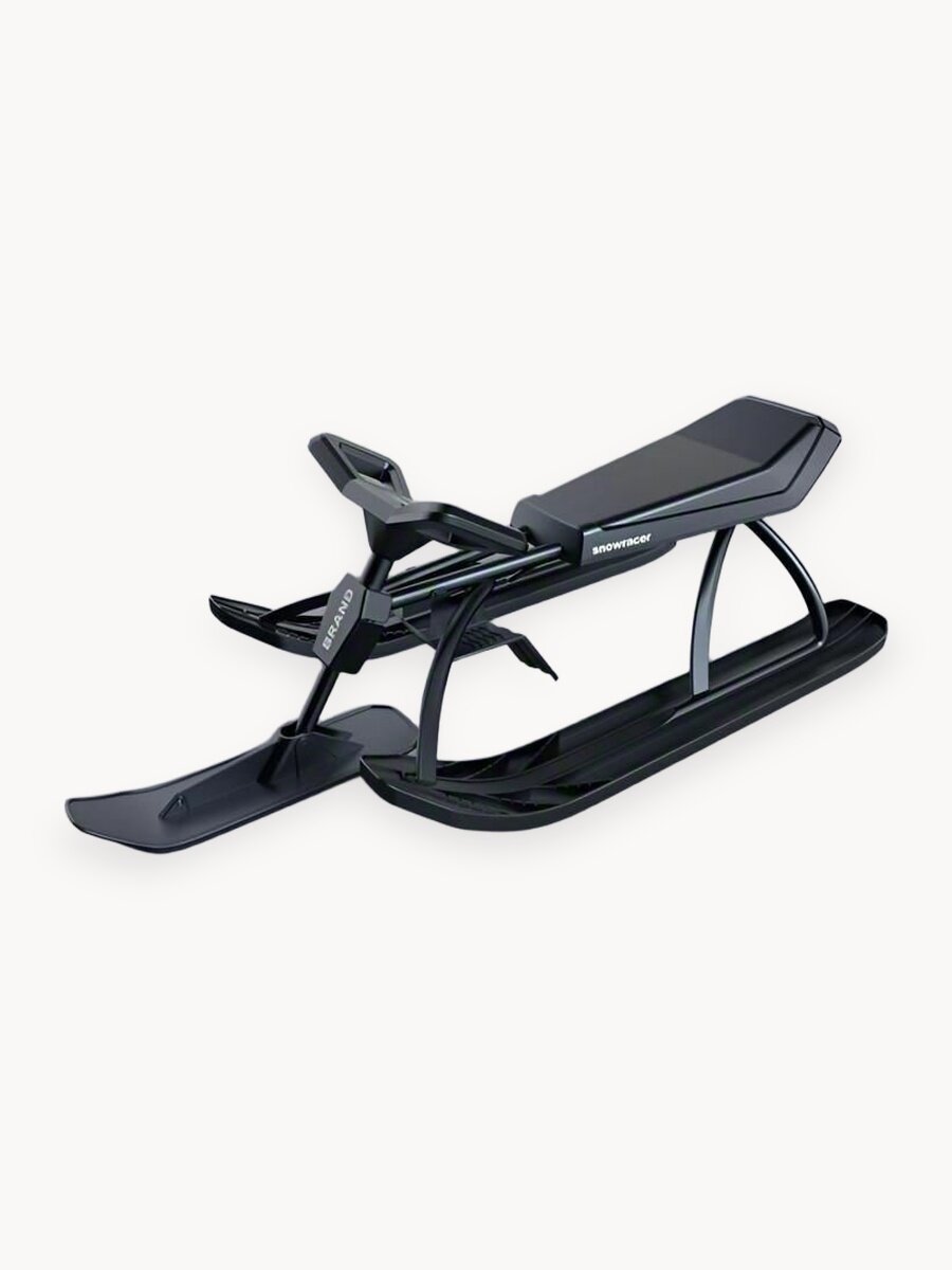 Снегокат, Снегоход, универсальный, для детей И взрослых, с противоскользящим покрытием, для снега и льда, черный/красный/розовый