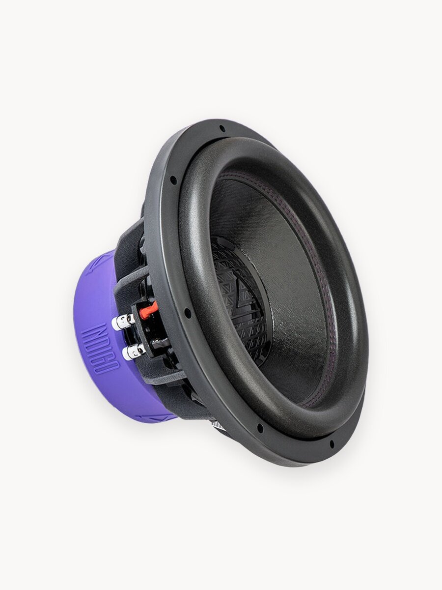 Сабвуфер автомобильный AurA INDIGO-12. D2, без корпуса, 12", номинальная мощность 751W
