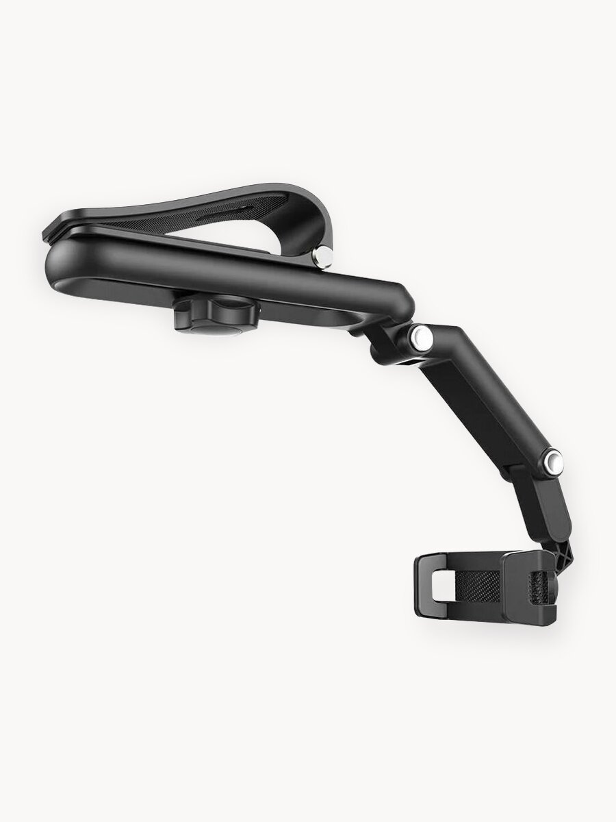 Автомобильный держатель SunVisor-360 для телефона на козырек черный 25х12 см