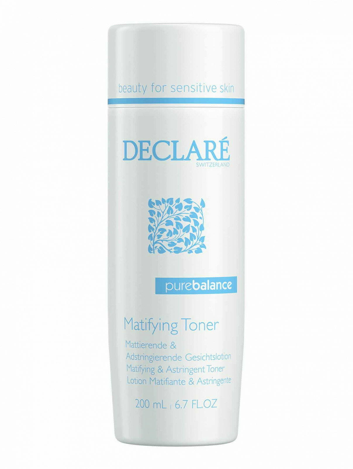 Declare Матирующий и сужающий поры тоник для лица Matifying & Astringent Toner, 200 мл