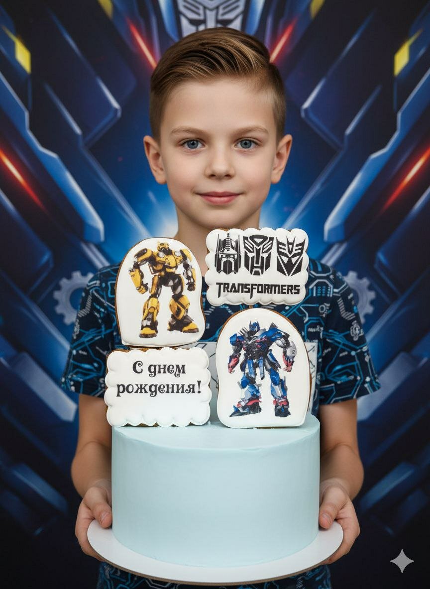Имбирные пряники Трансформеры