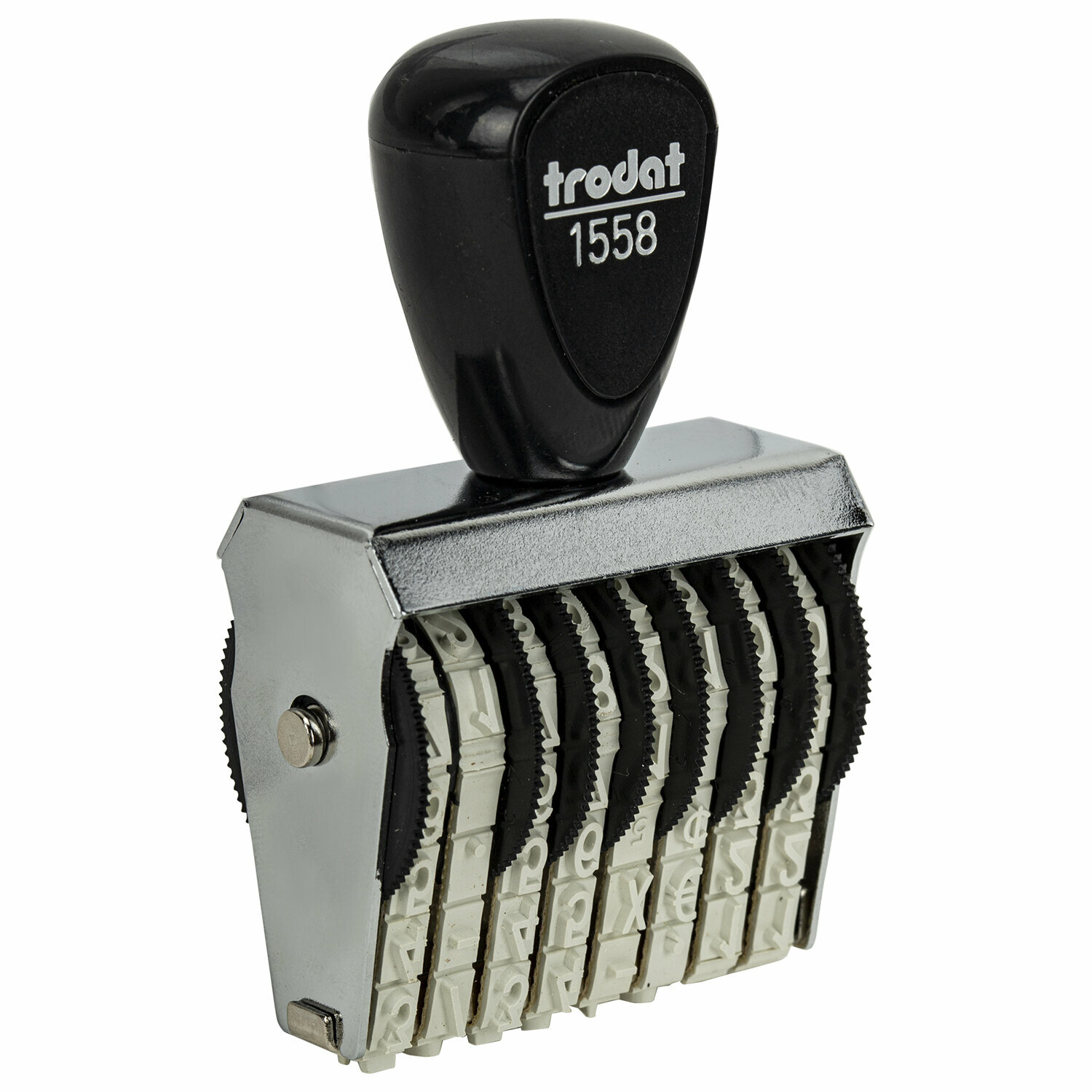 Нумератор ручной ленточный, 8 разрядов, оттиск 38х5 мм, TRODAT 1558, 86111, 1шт в компл.