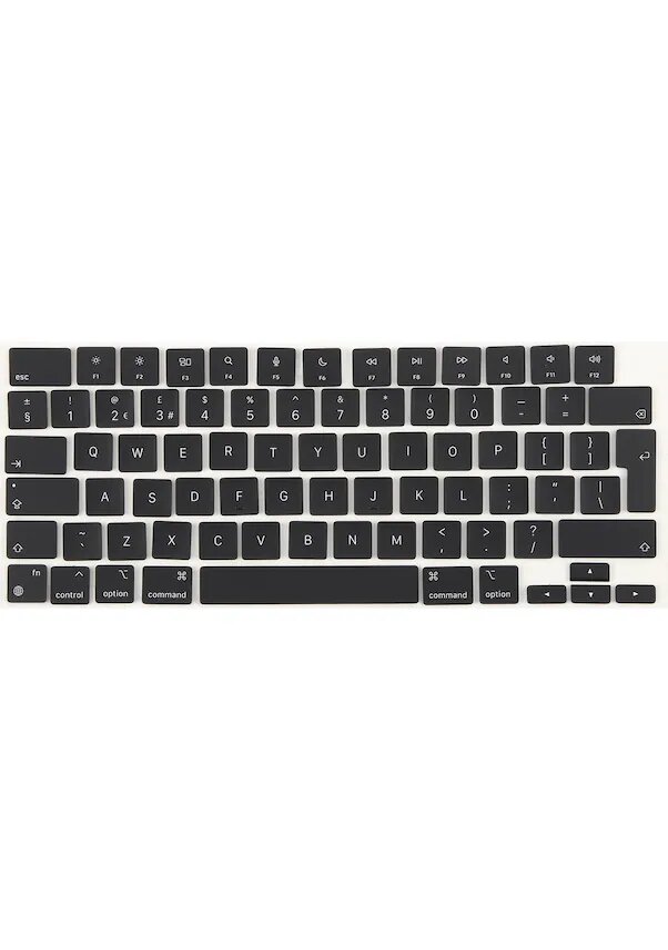 Клавиатура для MacBook Air 13.3 / 15.3 M2 A2681 A2941, английская версия (Великобритания), клавиши для Midnight