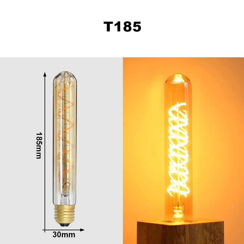 LED лампа Эдисон YNL 4 Вт T185