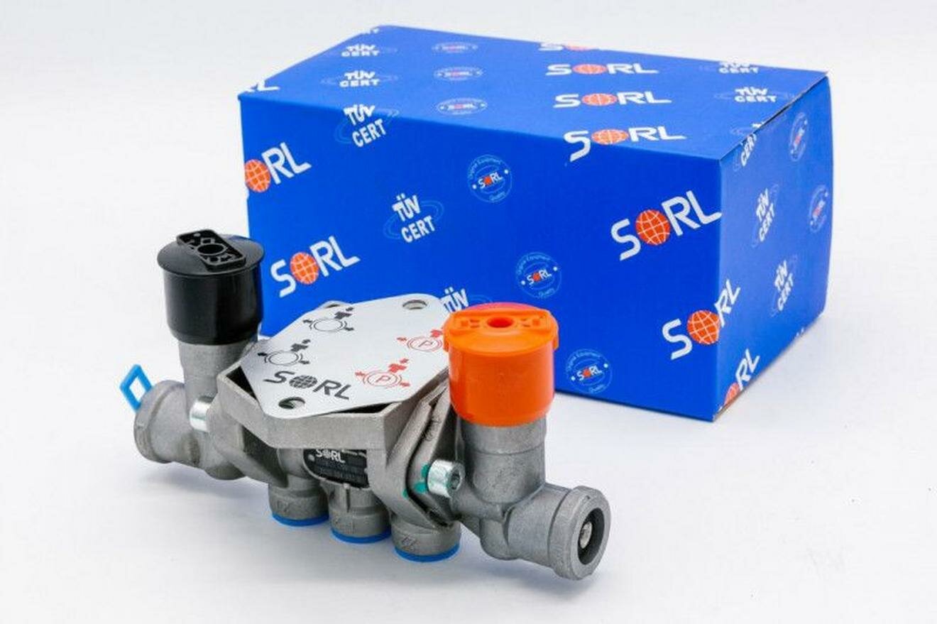 Клапан растормаживания прицепа DAF, KRONE, RENAULT, SCANIA, Schmitz (9630010500) SORL (35205040030)