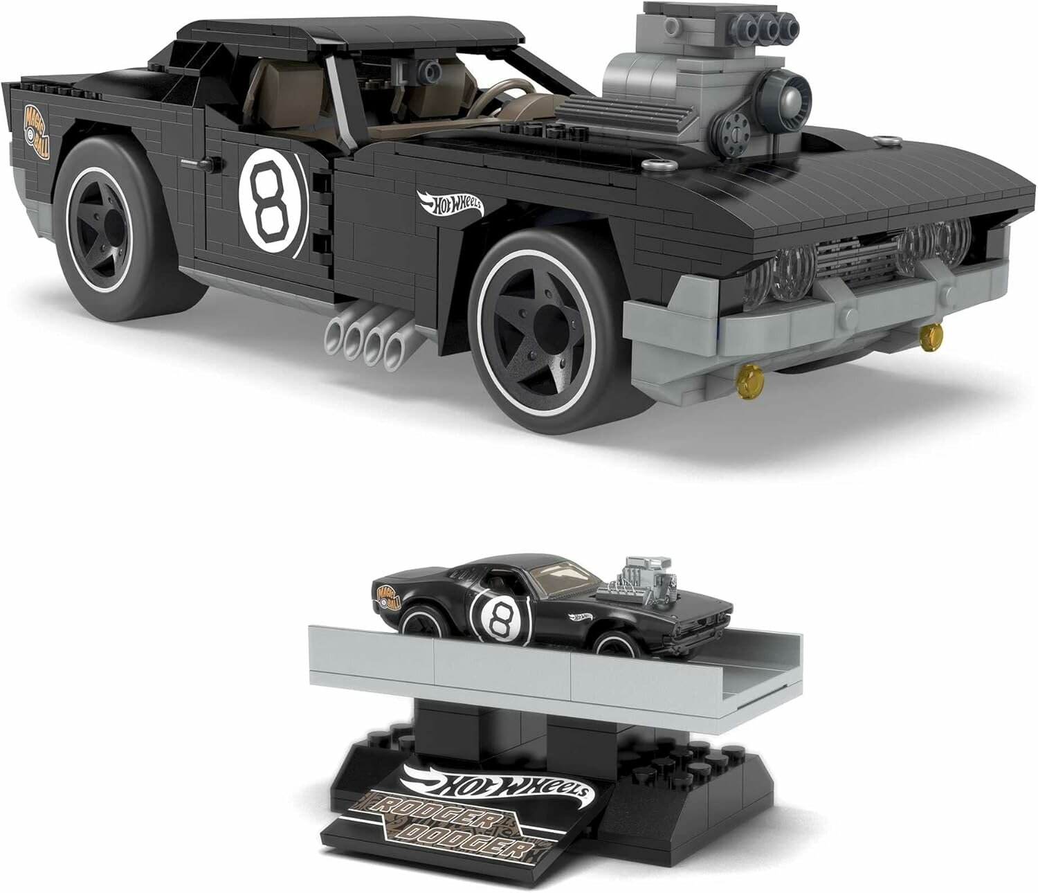 Конструктор MEGA Hot Wheels Twin Mill HKV07