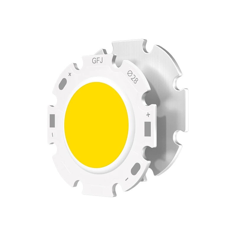 Светодиодные чипы COB 12W 2820, Cold White 6000K, 20шт
