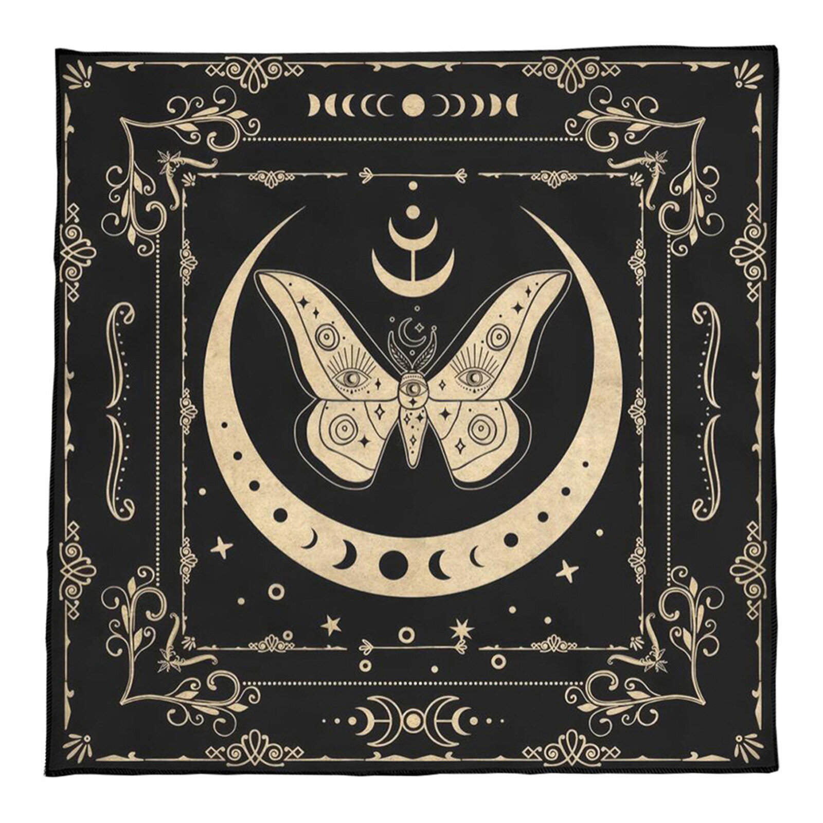 Карта Таро Ставка гобеленя луна/бабочка/цветок