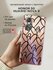 Чехол на Honor 50/Huawei Nova 9 / Хонор 50/Хуавей Нова 9 с принтом "Hearts doodl...