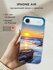 Силиконовый чехол на Apple iPhone Air / Айфон Айр с принтом "Восход 6"