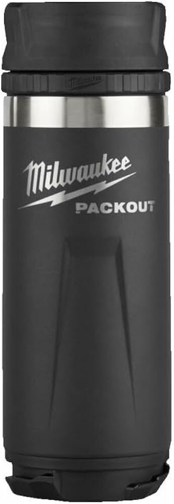 Термос PACKOUT SIP LID черный 532 мл, Milwaukee