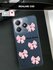 Чехол на Realme C63 / Реалми С63 с принтом "Pink Bows", прозрачный