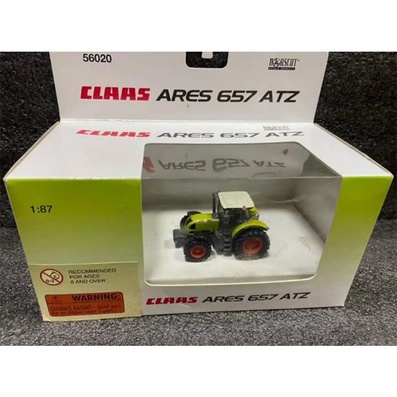 NORSCOT металлический трактор CLAAS ARES 657 ATZ 1:87, A