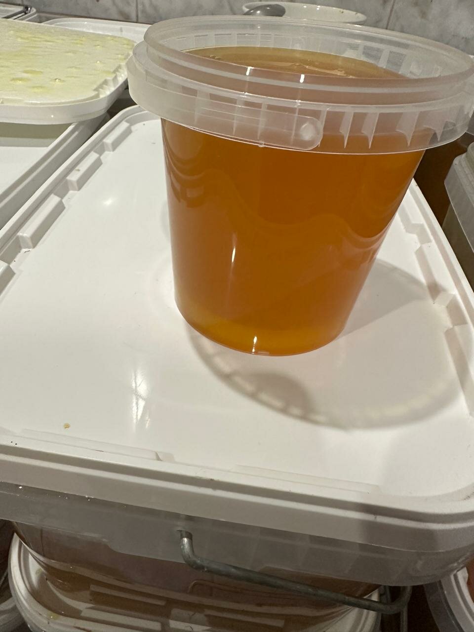 Мед натуральный разнотравье Ярославский МЁД 2025 г 0,77 Литра Вес примерно 0,85-095 кг