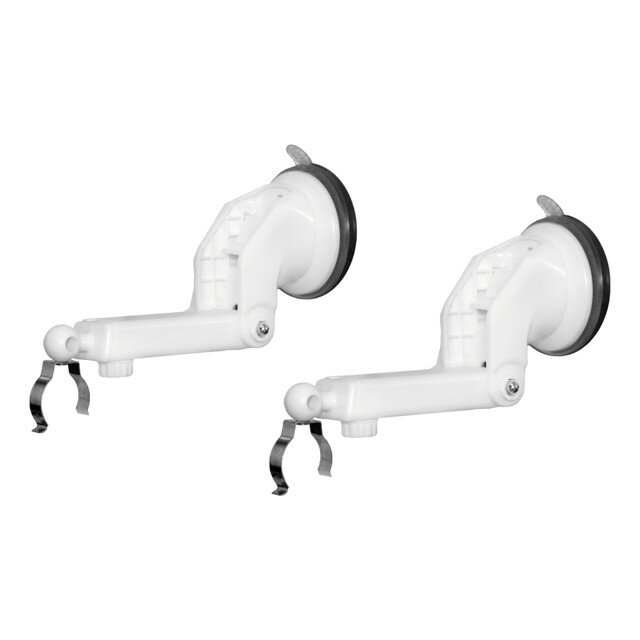 RITTER держатель на присоске с клипсой для светильника набор 2 шт белый универсальный