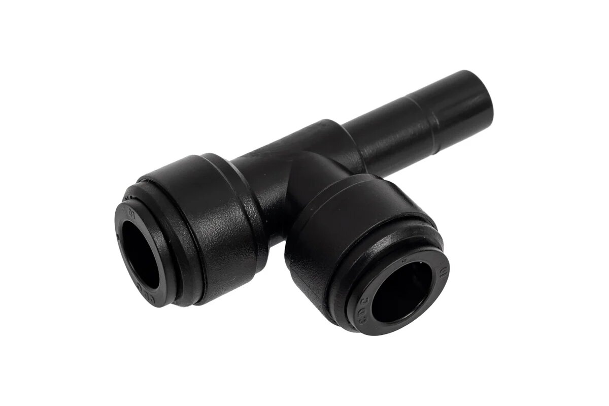 CDC Pneumatics HSJ 1010B адаптер тройник 10 мм на 10 мм для пневмооборудования