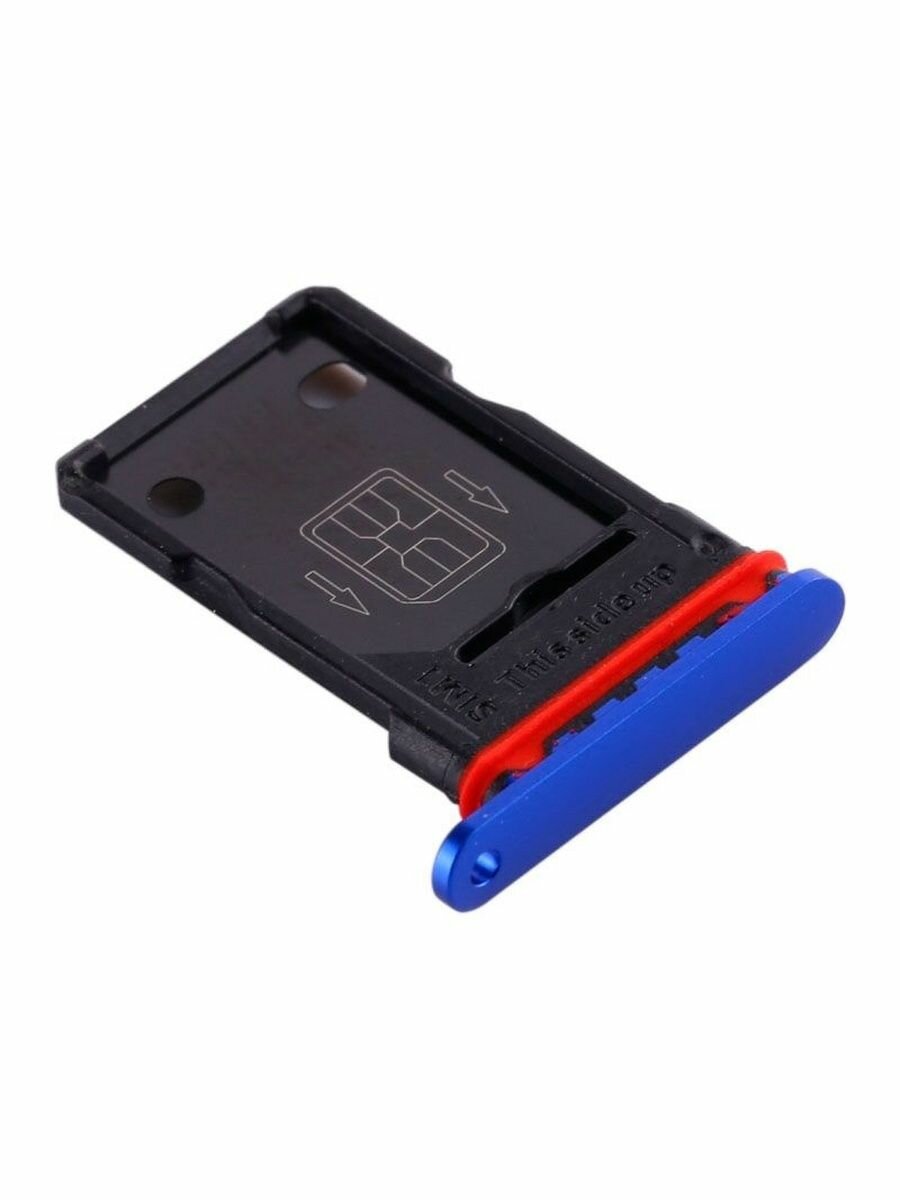 Держатель сим карты (лоток) для OnePlus 8 Pro Цвет: Синий