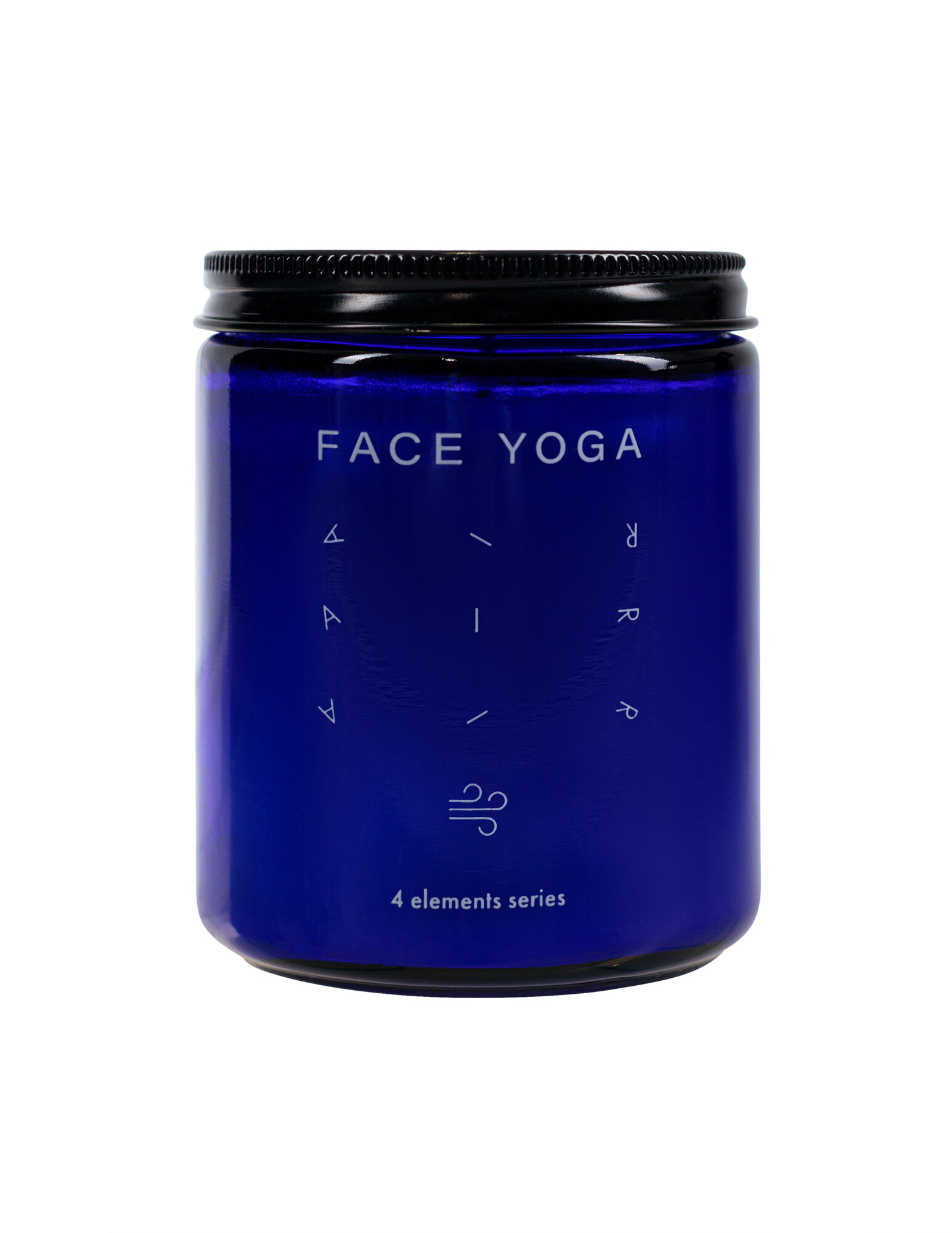 FACE YOGA Свеча ароматическая AIR из серии "4 стихии" I абрикос, ванильный крем, цветы персика, кедр, мускус , 250 мл