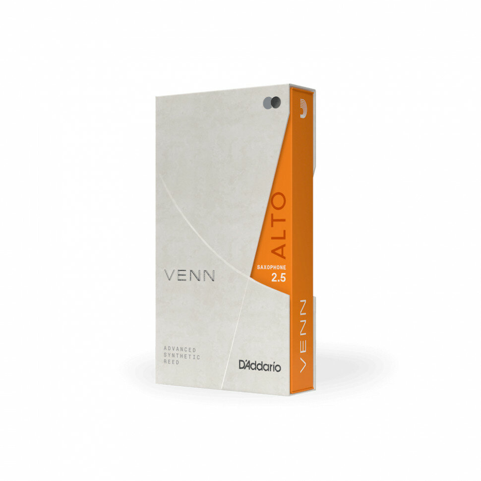 Духовые инструменты и аксессуары Rico VAS-0125G2 VENN Синтетическая трость для саксофона альт